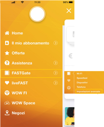 MyFastweb - FASTGate